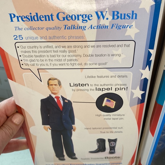 Vintage | Toys | Y2k Toy Presidents George W Bush Action Figure ...